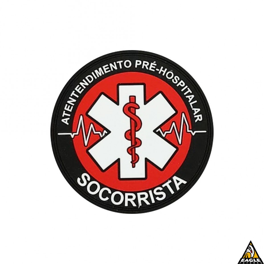 Patch Emborrachado APH Socorrista