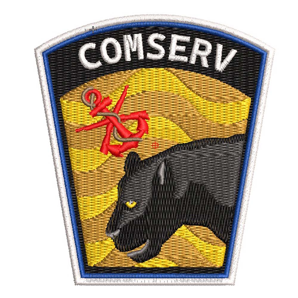 Patch Bordado COMSERV