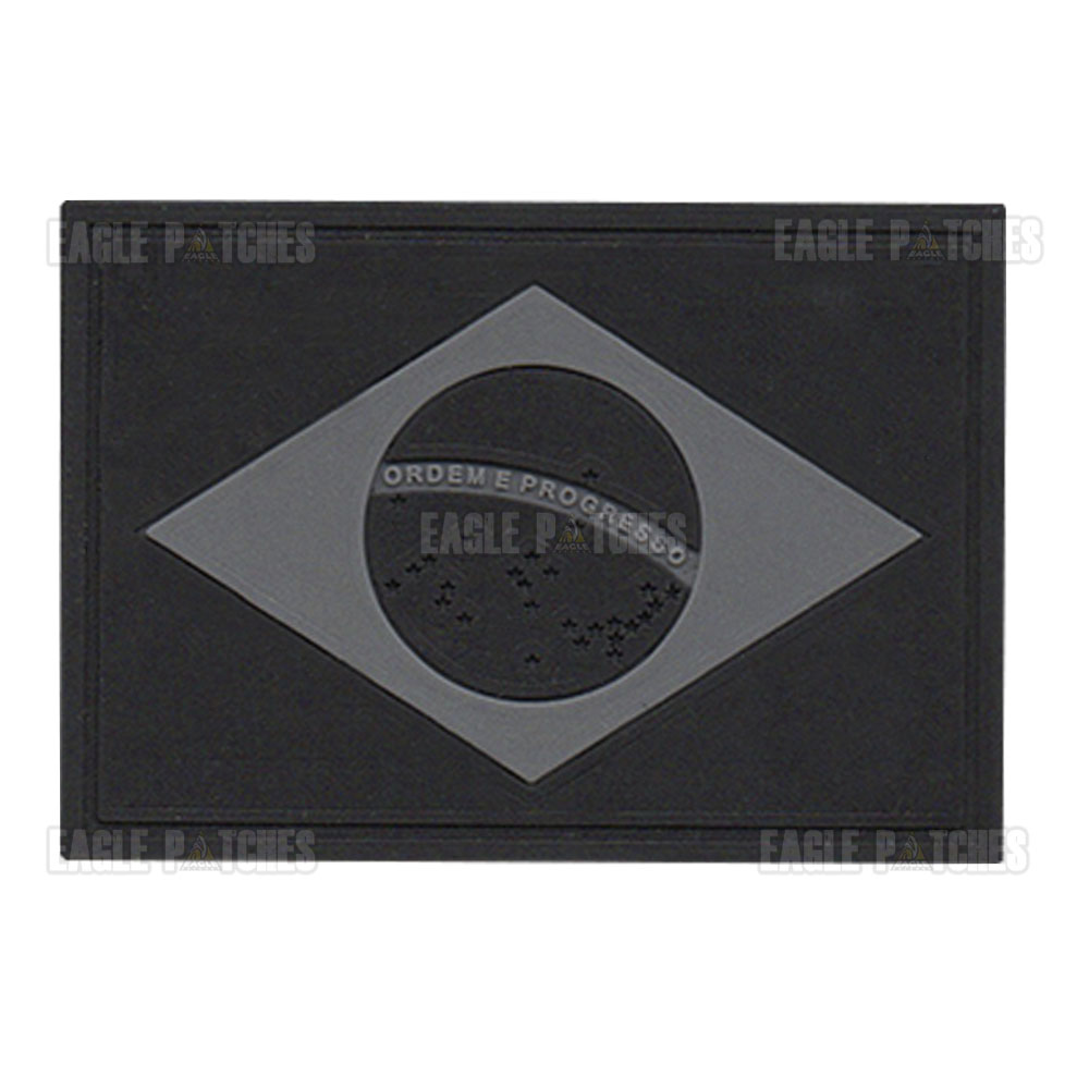 Patch Emborrachado Bandeira do Brasil