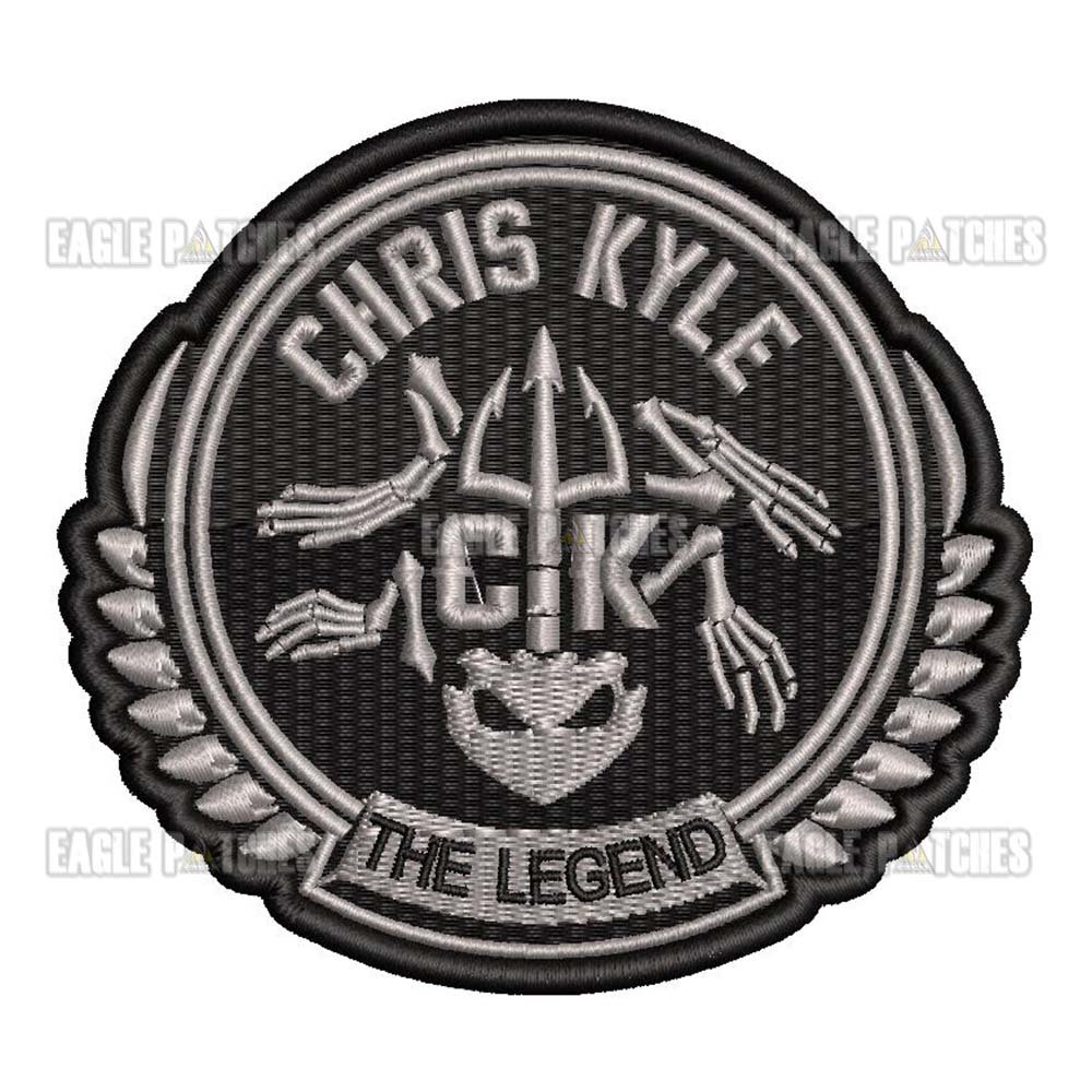 Patch Bordado Chris Kyle The - Legend