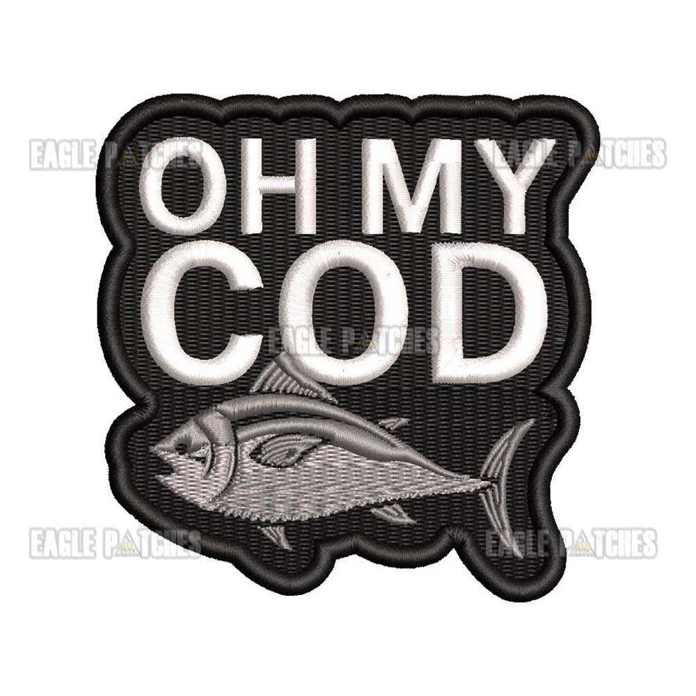 Patch Bordado Oh My COD