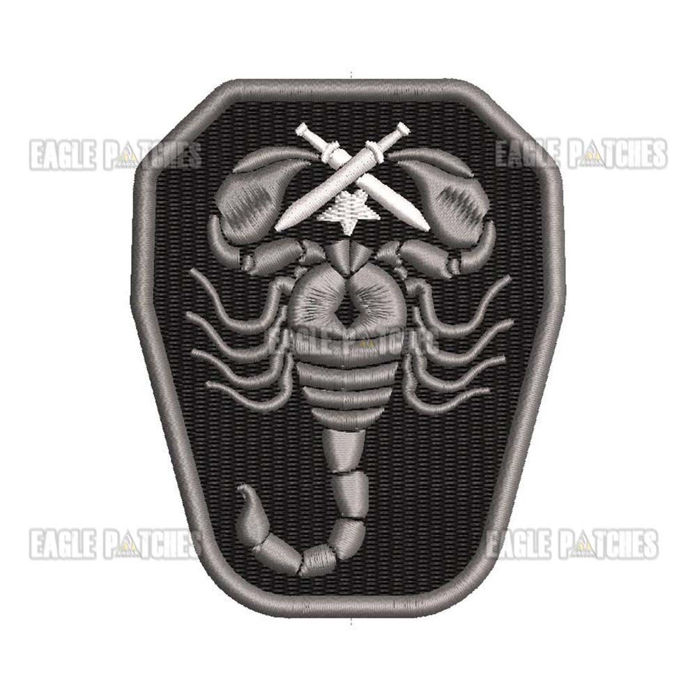 Patch Bordado 43 Scorpion Unit US Army Military