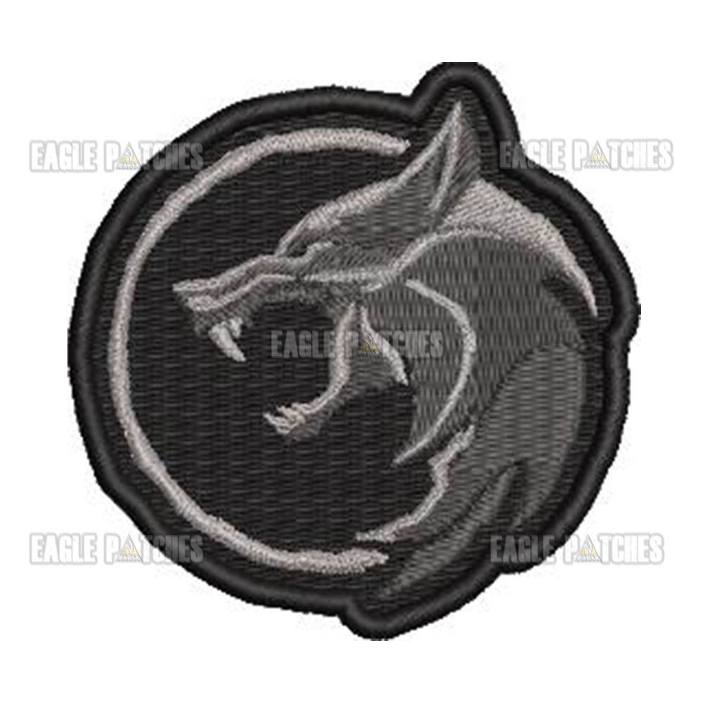 Patch Bordado Gerald - O Lobo Branco