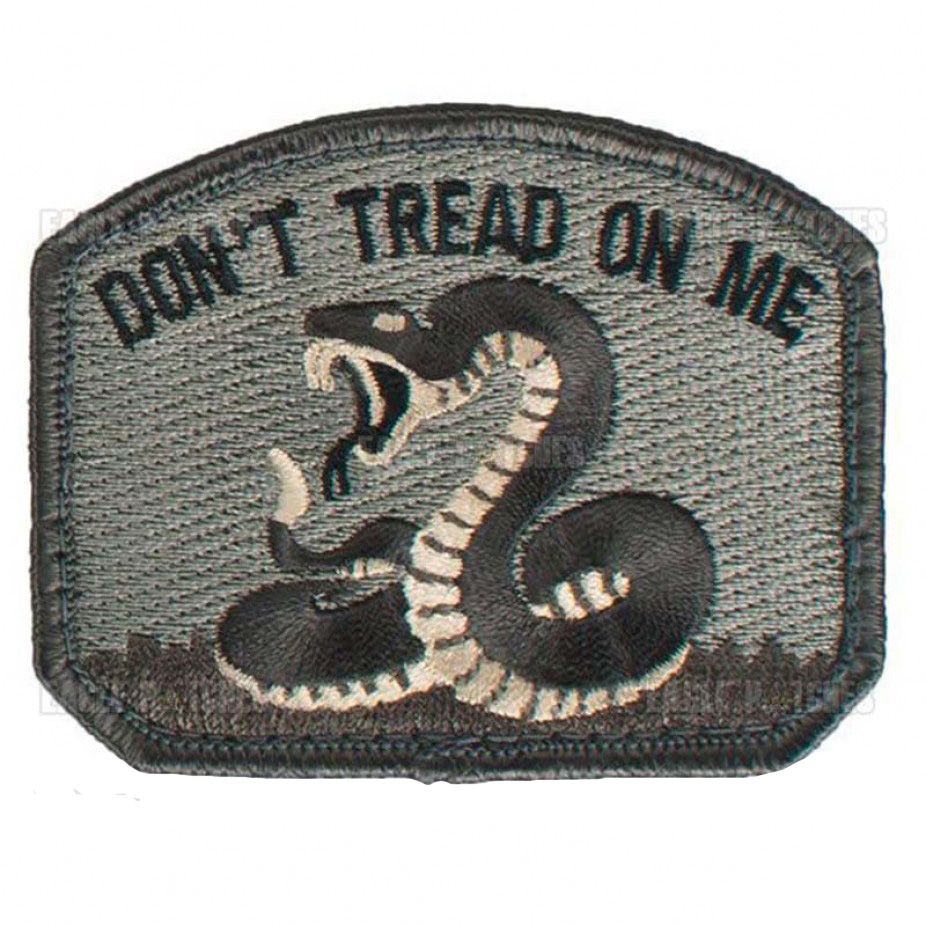 Patch Bordado DTOM - Don't Tread On Me