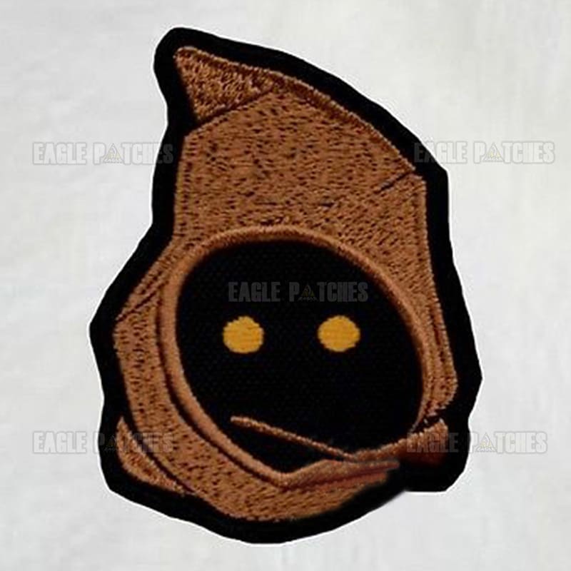 Patch Bordado Cabeça Jawa Star Wars
