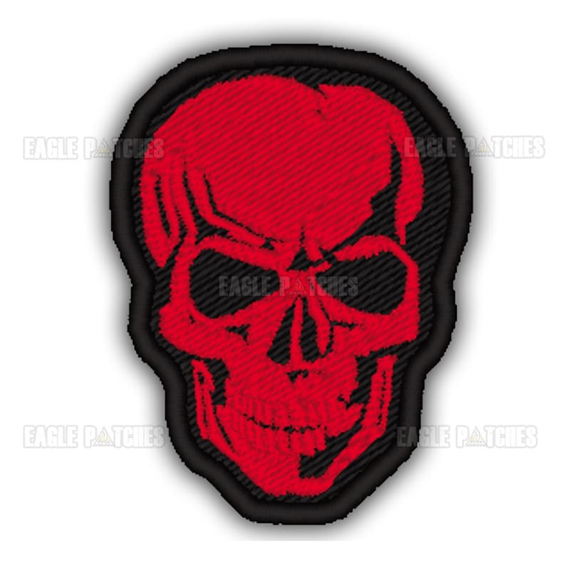 Patch Bordado Caveira