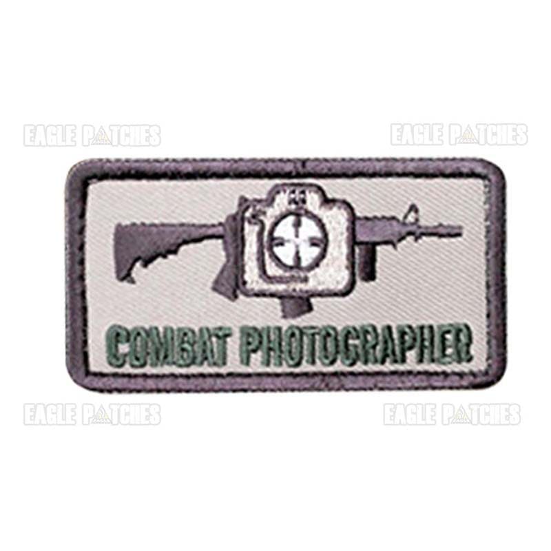 Patch Bordado Combat Photographer