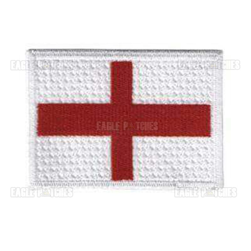 Patch Bordado Flag England Red Cross
