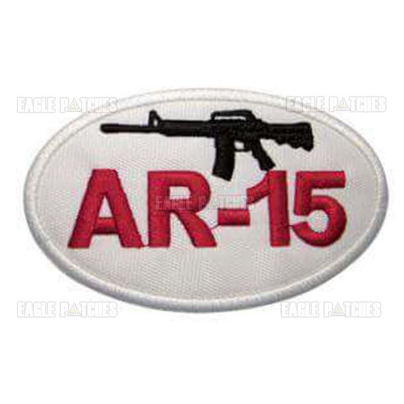Patch bordado Fuzil AR-15
