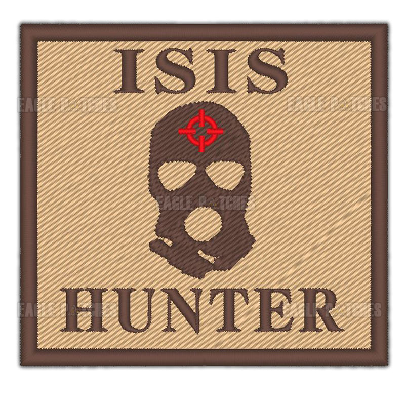Patch bordado ISIS Hunter