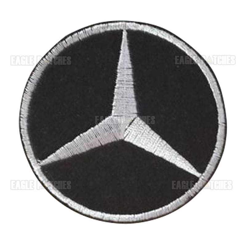 Patch Bordado Logo Mercedes-Benz