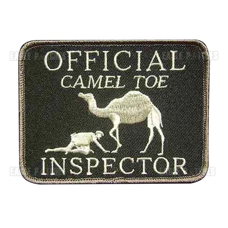 Patch Bordado Official Camel Toe Inspector