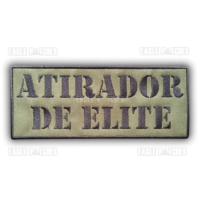 Patch Bordado Para Colete Atirador de elite