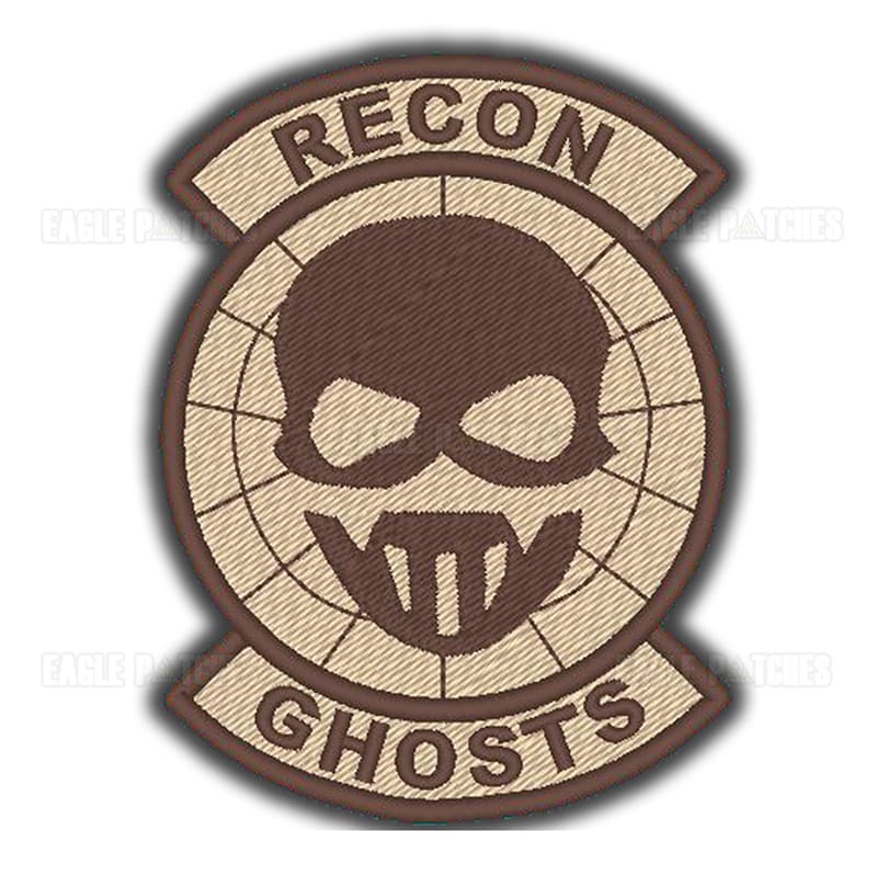 Patch Bordado Recon Ghosts
