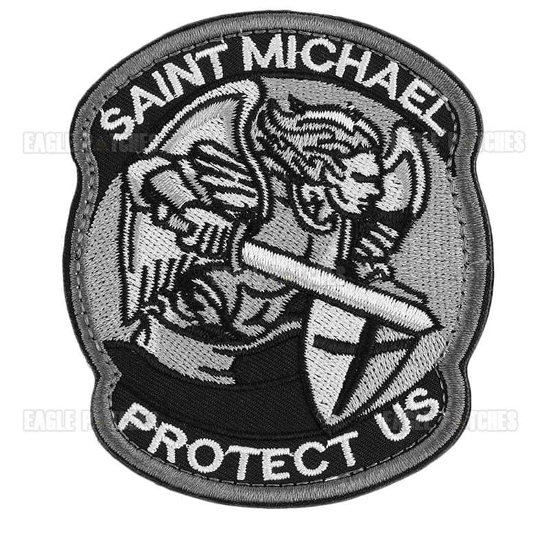 Patch Bordado Saint Michael