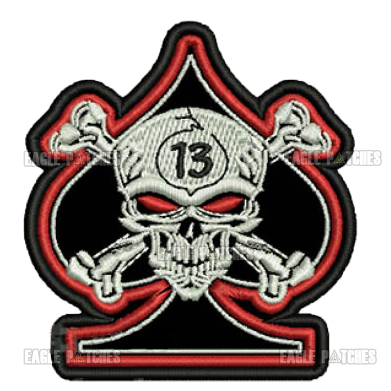 Patch Bordado Skull Death