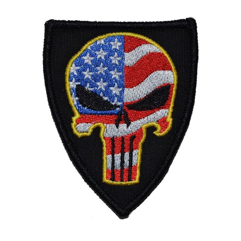 Patch Bordado Skull Justiceiro / punisher US