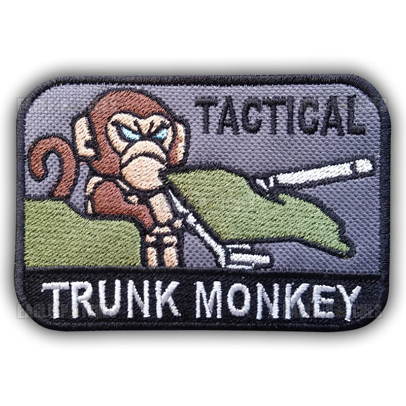 Patch Bordado Tactical Trunk Monkey