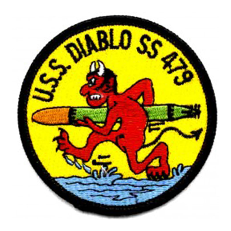 Patch Bordado U.S.S Diablo SS479
