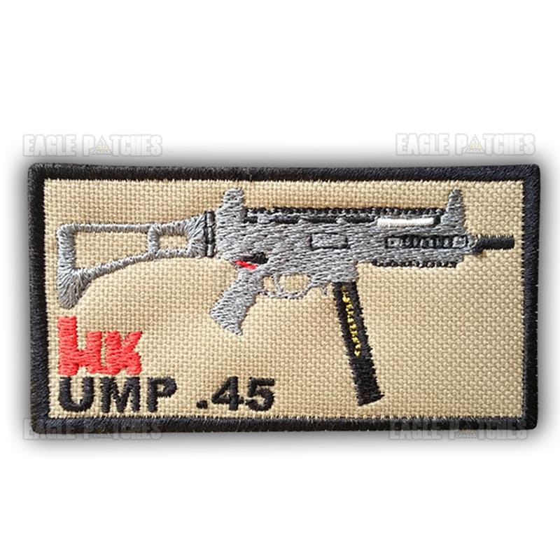 Patch Bordado UMP .45