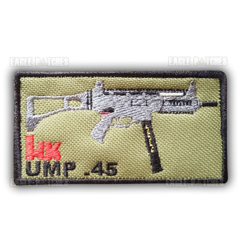 Patch Bordado UMP .45