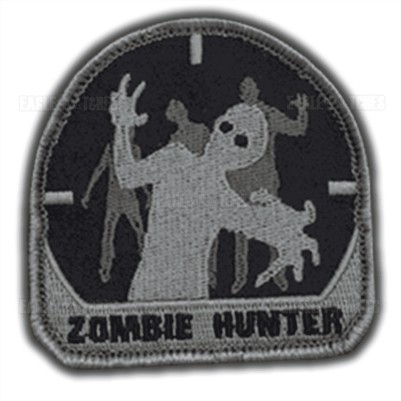 Patch Bordado Zombie Hunter