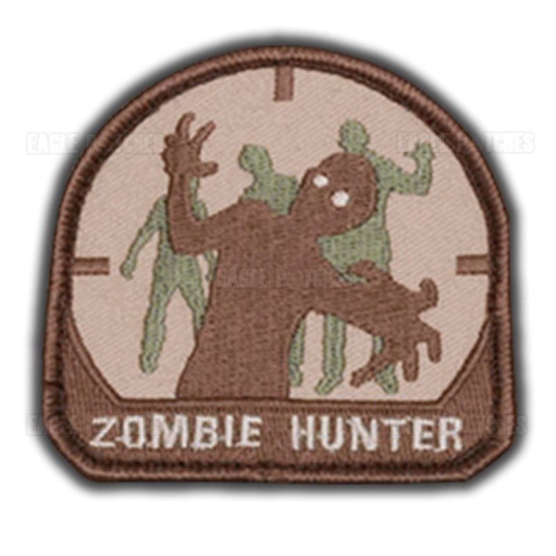 Patch Bordado Zombie Hunter