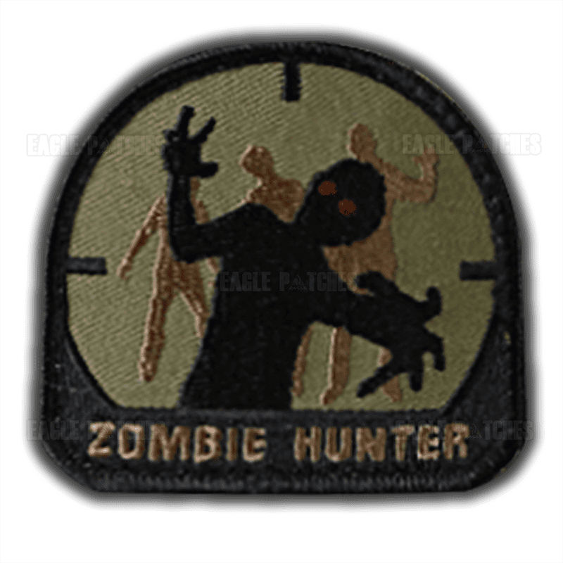 Patch Bordado Zombie Hunter