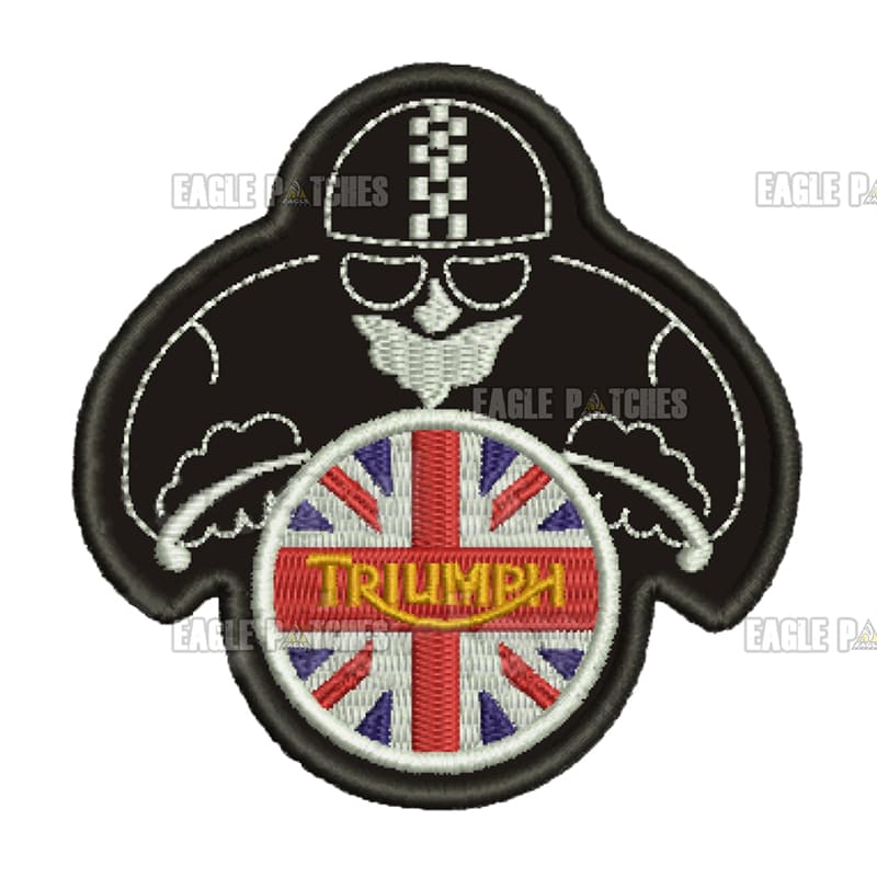 Patch Bordado Triumph Motorcycles