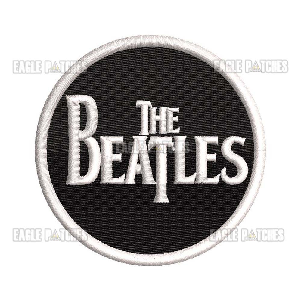 Patch Bordado The Beatles Redondo
