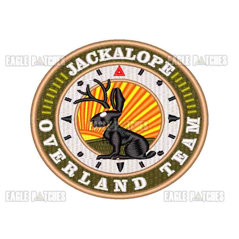 Patch Bordado Jackalope Overland Team