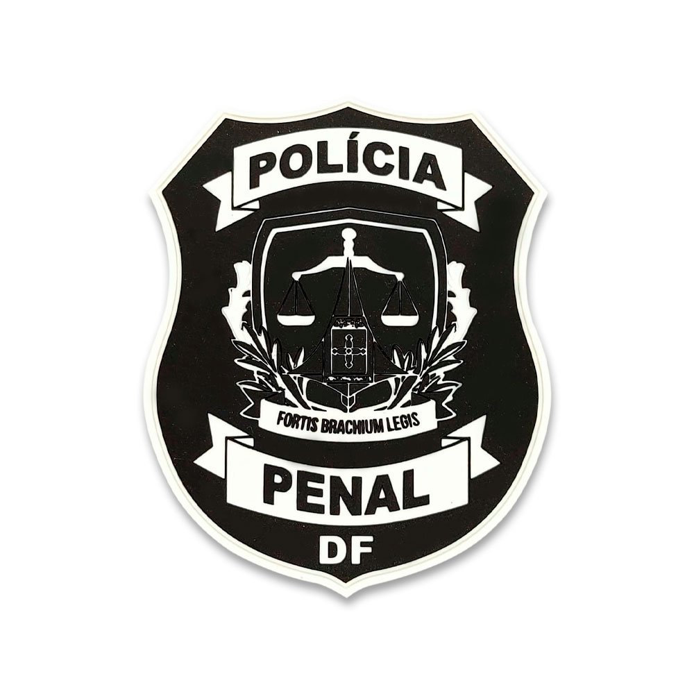 Patch Emborrachado Polícia Penal - DF