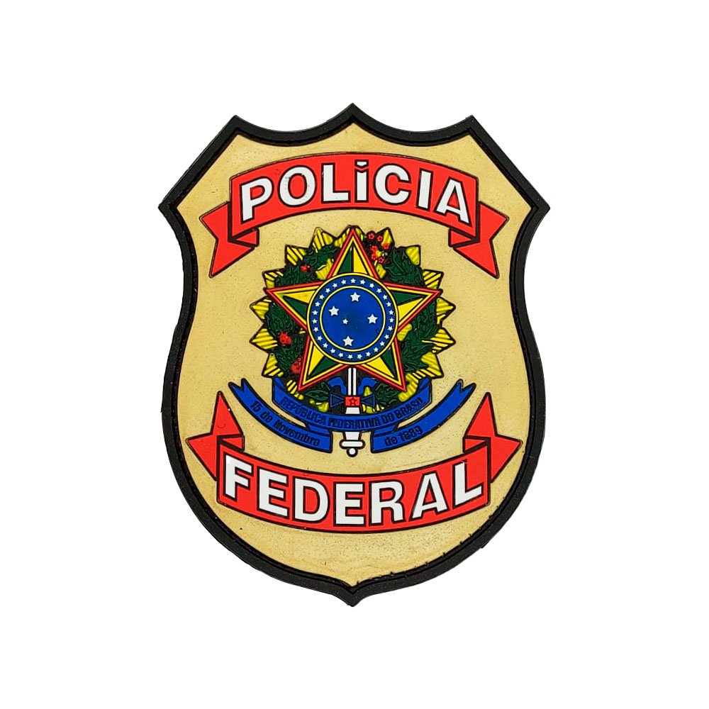 Patch Emborrachado Polícia Federal