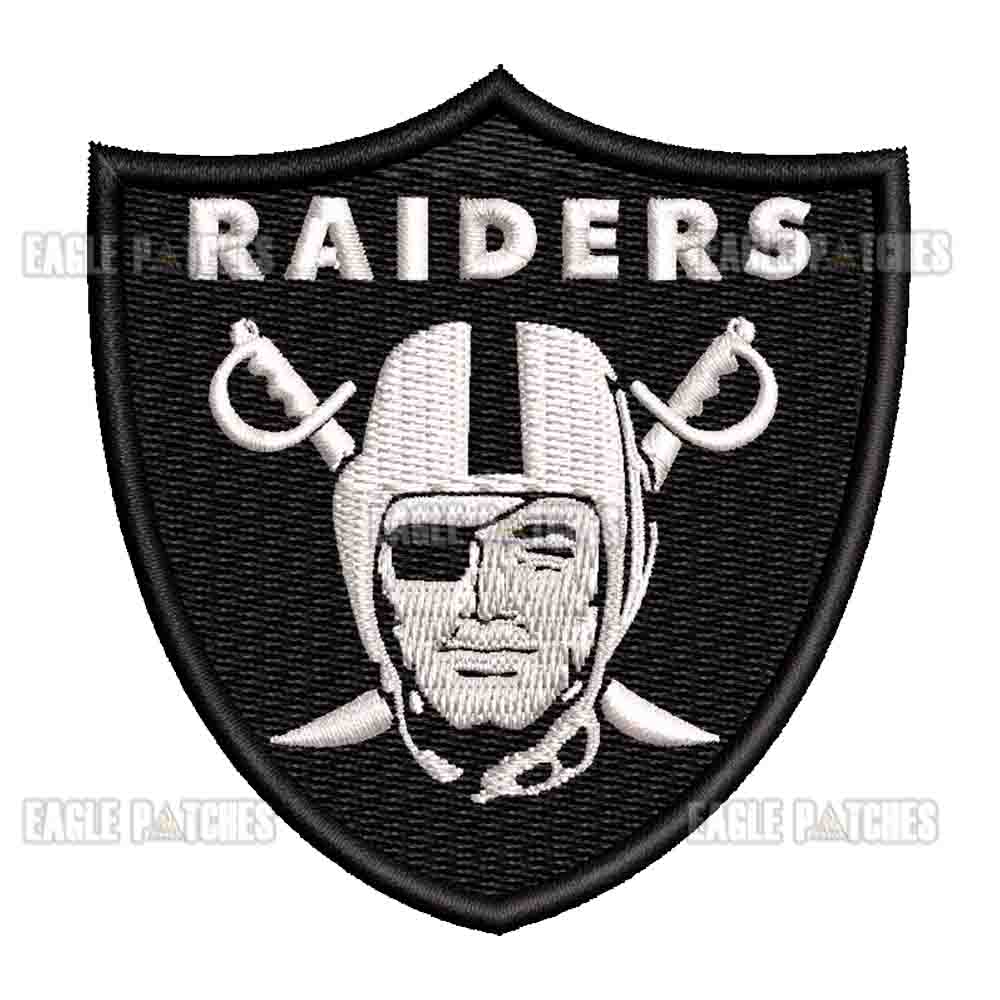 Patch Bordado NFL Oakland Raiders