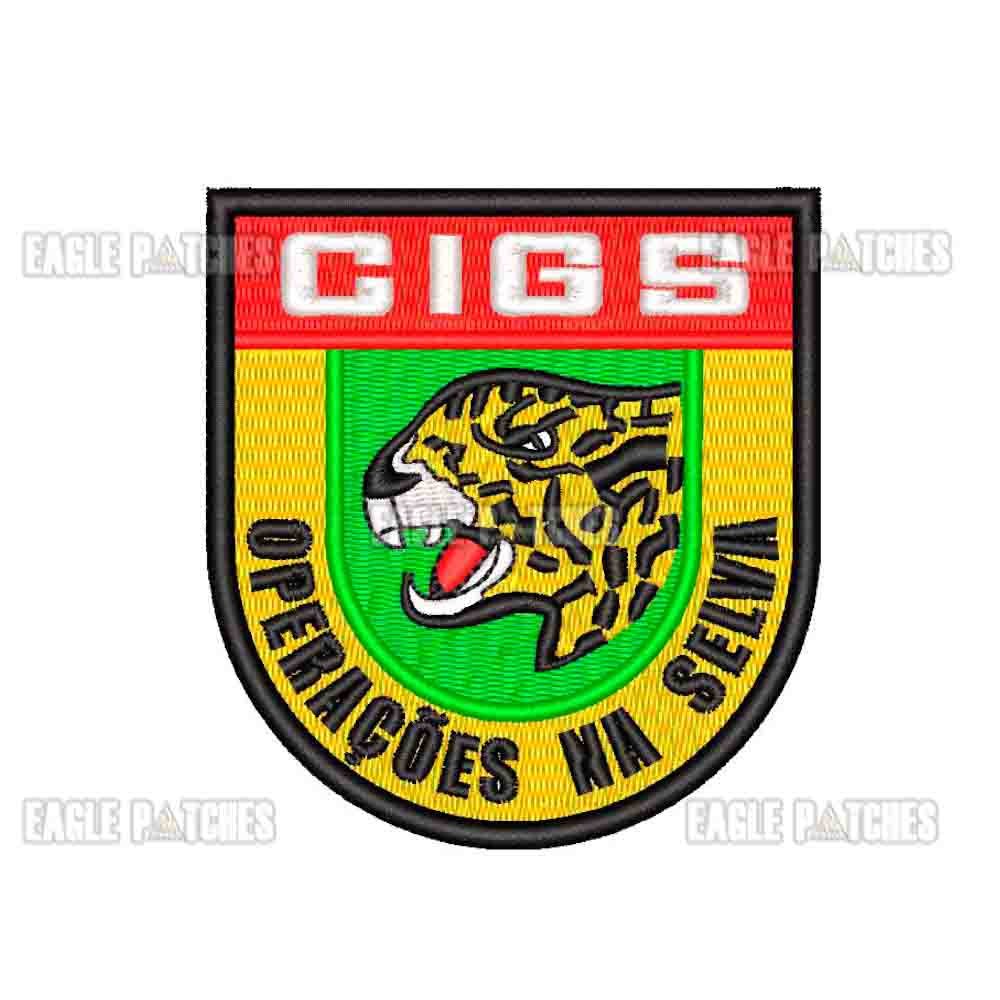 Patch Bordado CIGS - Operações da Selva