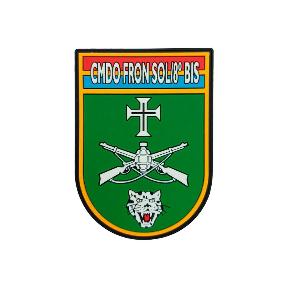 Patch Emborrachado CMDO FRON SOL/8º BIS