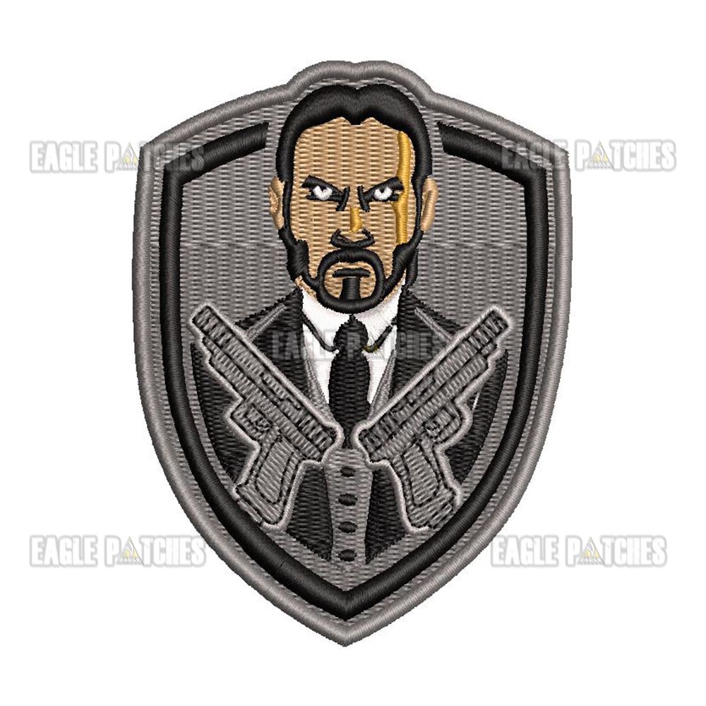 Patch Bordado John Wick - Baba Yaga