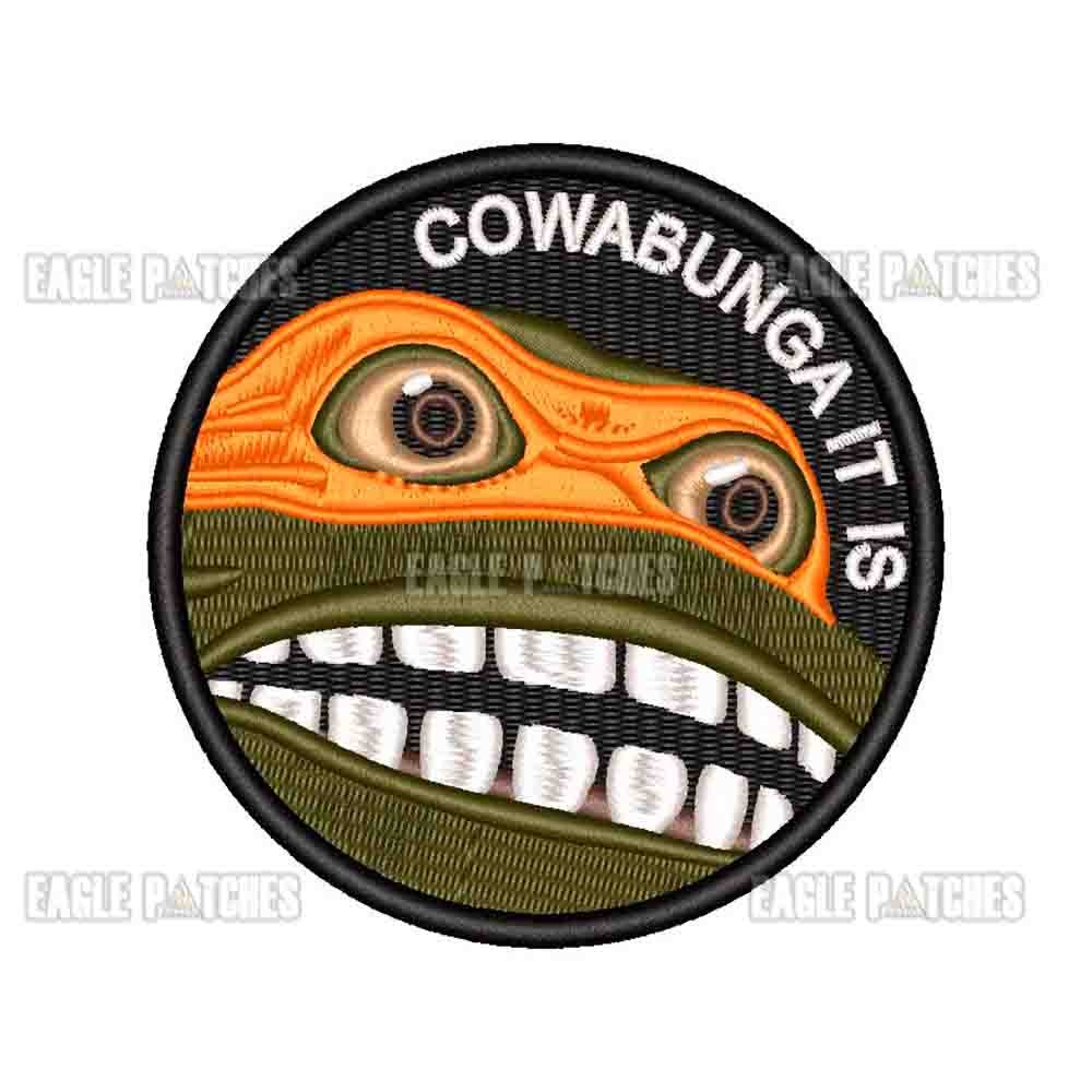 Patch Bordado COWABUNGA IT IS