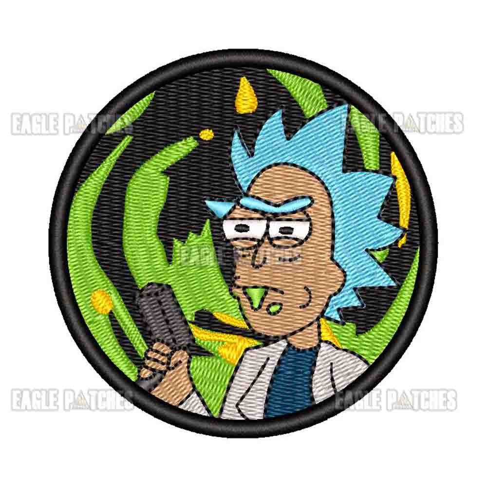 Patch Bordado Rick and Morty - Rick Toxic
