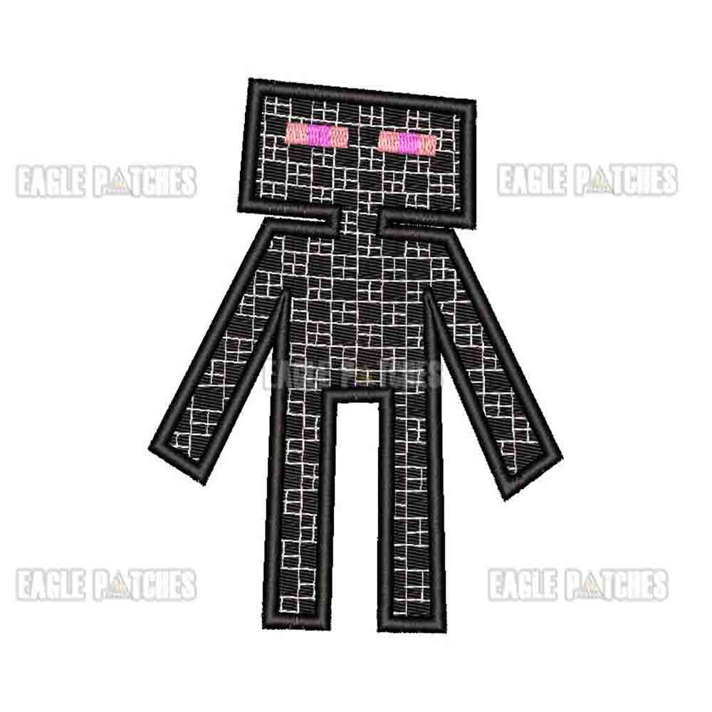 Patch Bordado Enderman - Minecraft