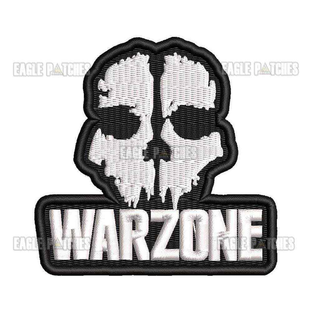 Patch Bordado Warzone - Ghost