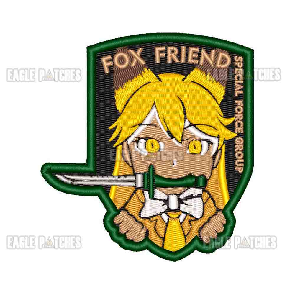 Patch Bordados Fox Friend