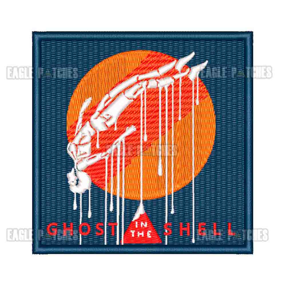 Patch Bordados Ghost in the Shell
