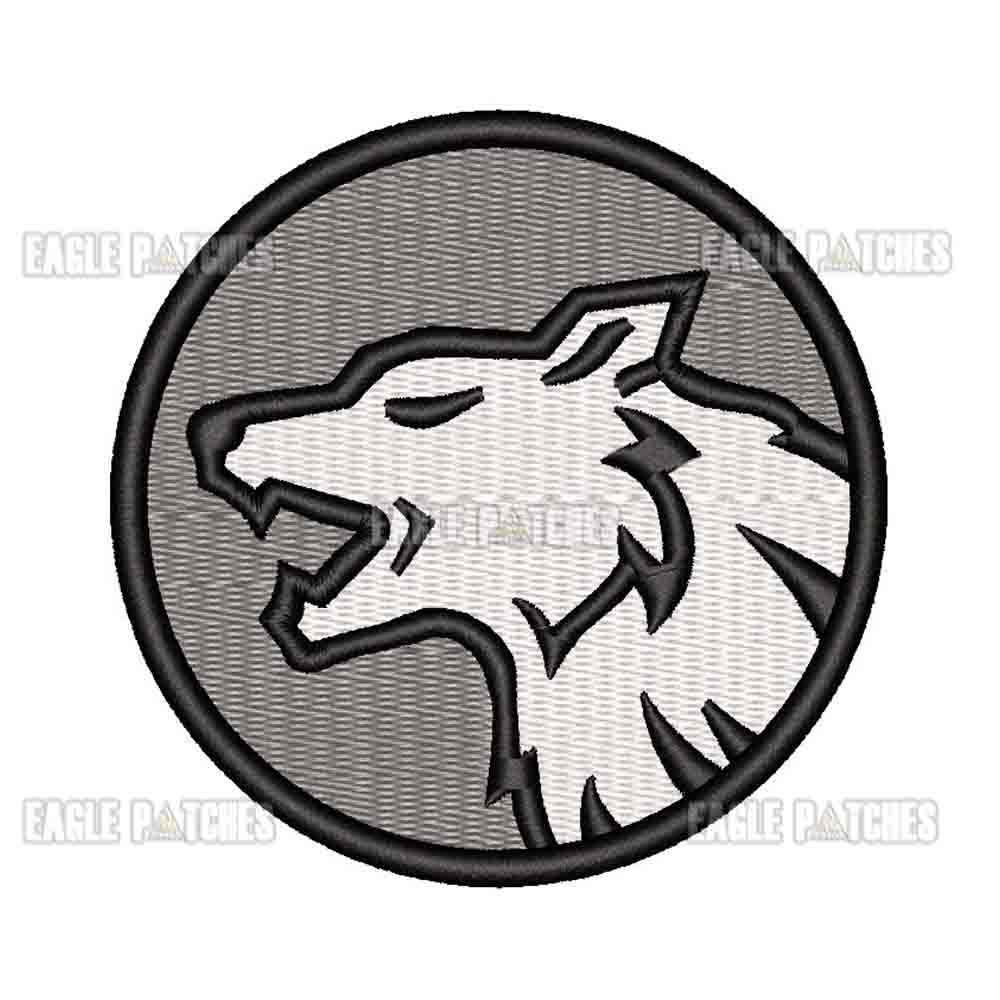 Patch Bordados Wolf