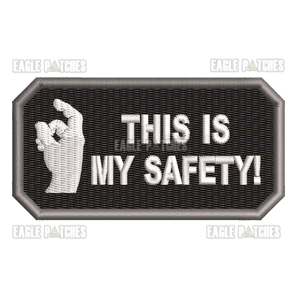 Patch Bordado TMS - This Is My Safety