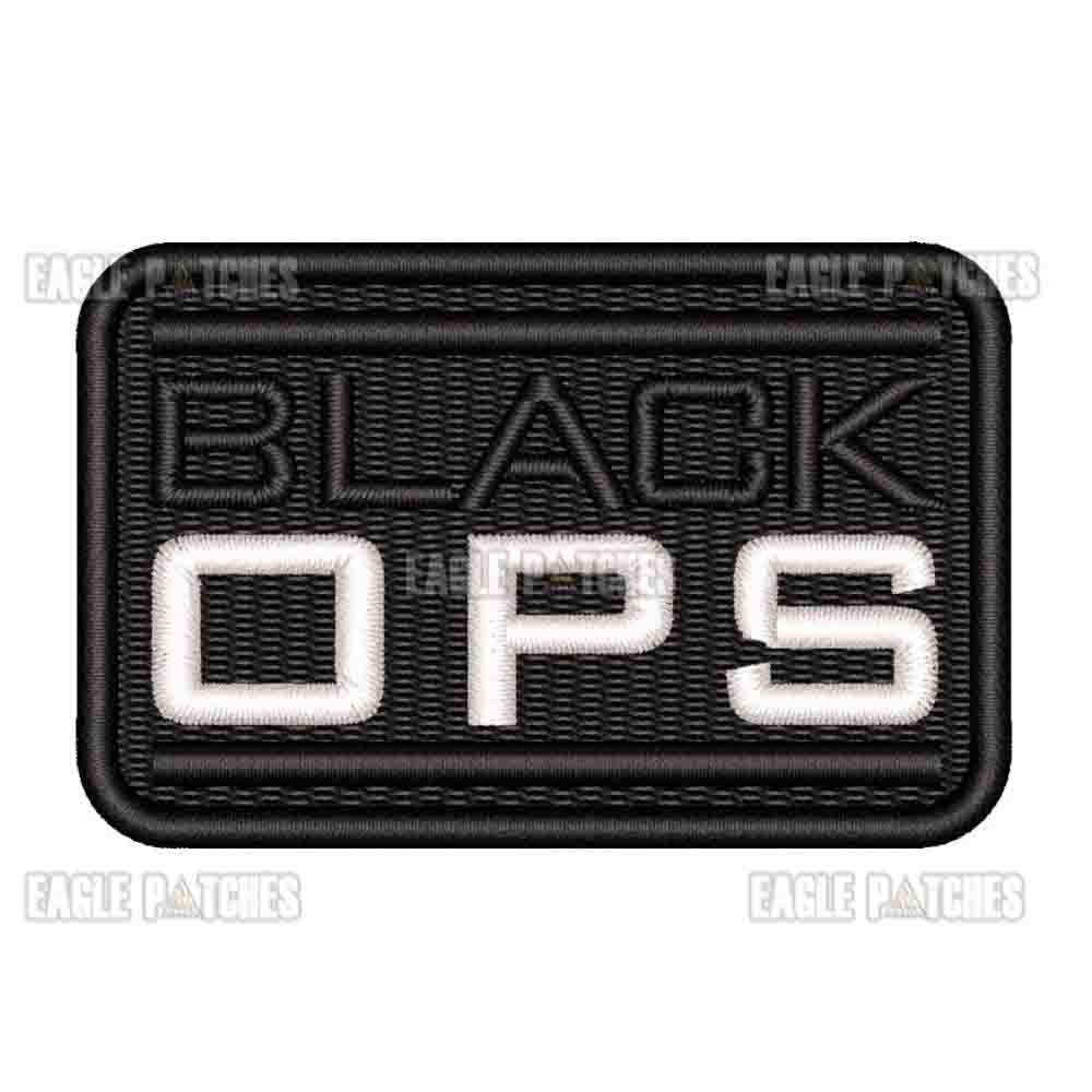 Patch Bordado Black OPS