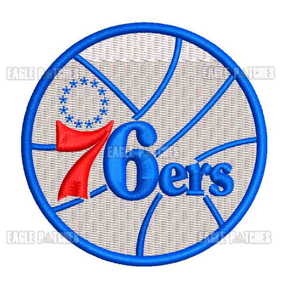 Patch Bordado NBA Philadelphia 76ers