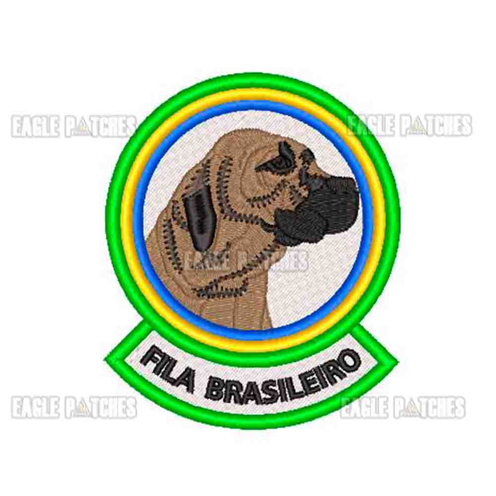 Patch Bordado Fila Brasileiro
